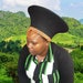 Large Zulu Hat African Hat Isicholo African Bucket Hat Black Zulu Hat ...