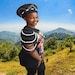 Ready to Wear African Zulu Xhosa Head Doek, Double Layered Melton Ready ...