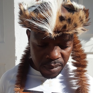 Royalty Umqhele Zulu African Ethnic Hat for Men – Masai Crown Prince ...