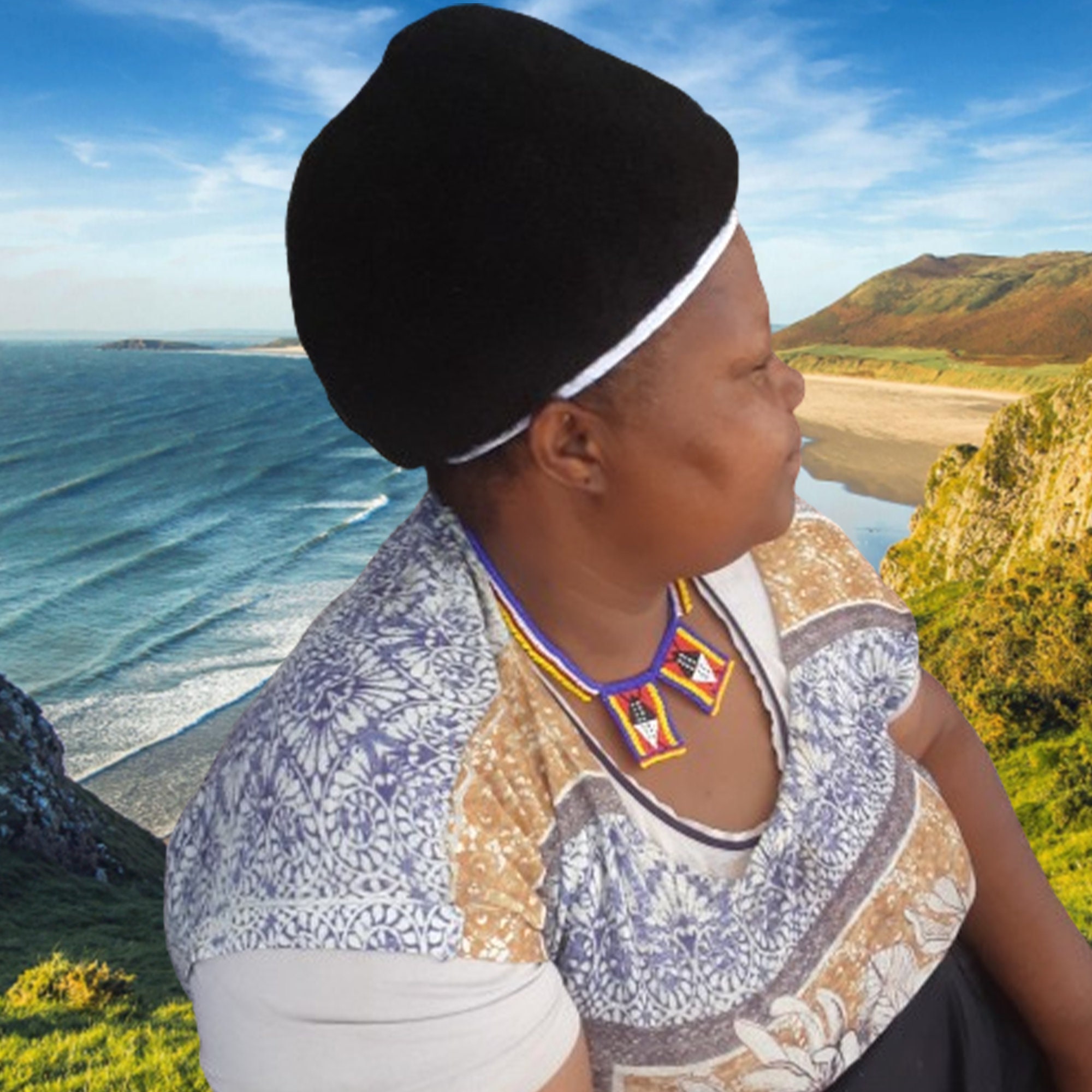 2 Piece Swati Traditional Attire for Woman, Modern Swazi Traditional - Etsy