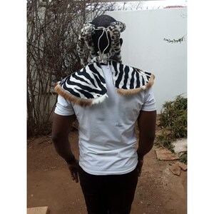 Black and White Zulu Umqhele Mbata Shaka Zulu Ceremony Wedding Attire ...