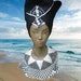 Handmade African Zulu Xhosa Head Wrap Doek, and Zulu Necklace 2 in 1 - Etsy