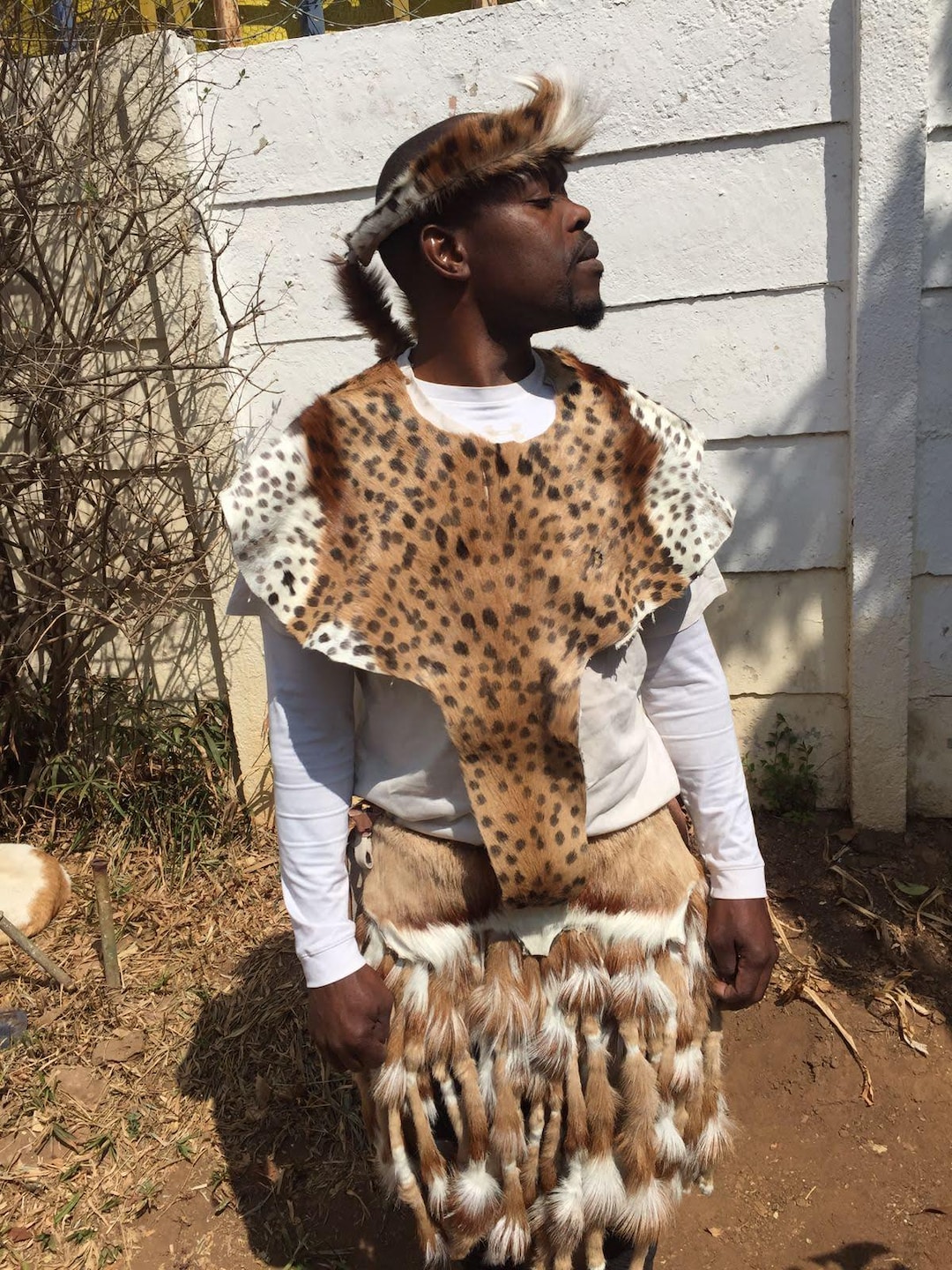 3-in-1 Zulu Ibheshu, Slene, and Umqhele Headband Set - 100% Genuine ...