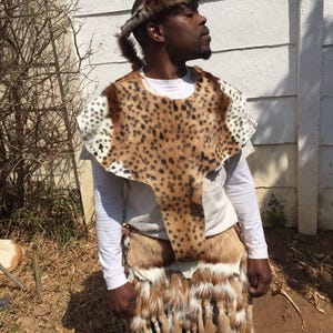 3-in-1 Zulu Ibheshu, Slene, and Umqhele Headband Set - 100% Genuine ...