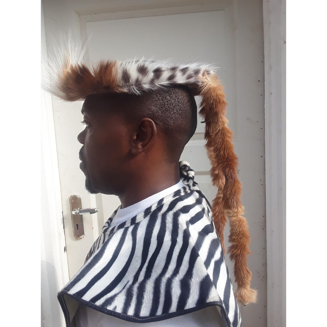 Royalty Umqhele Zulu African Ethnic Hat for Men, African Ethnic Hat ...