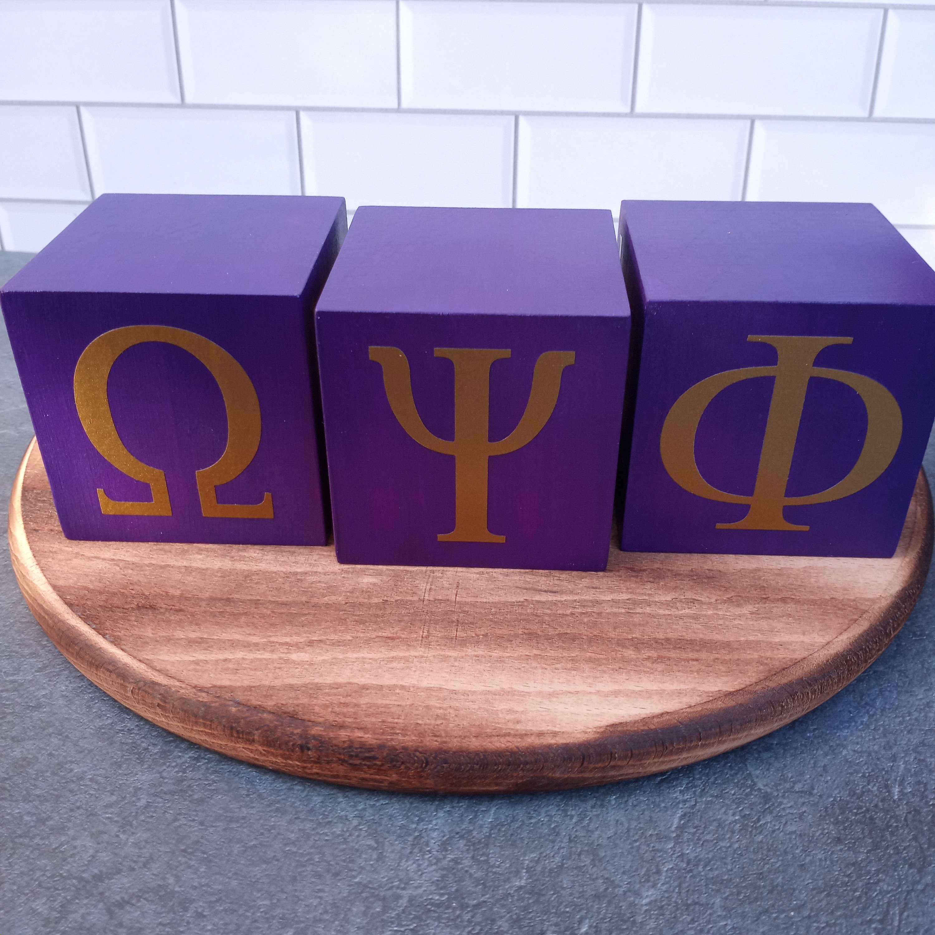Omega Psi Phi Lamp