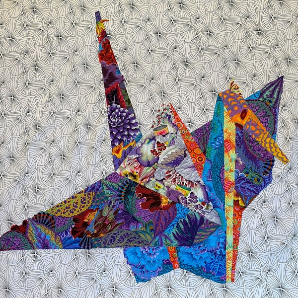Origami Crane Quilt Pattern - Etsy