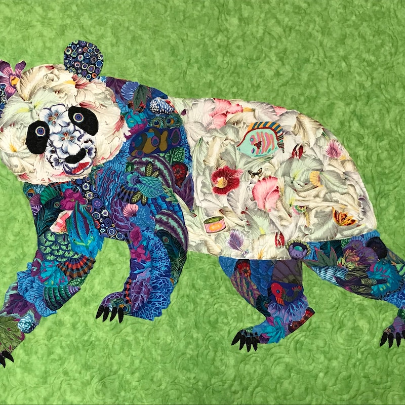 Fabric Collage Kit - Etsy