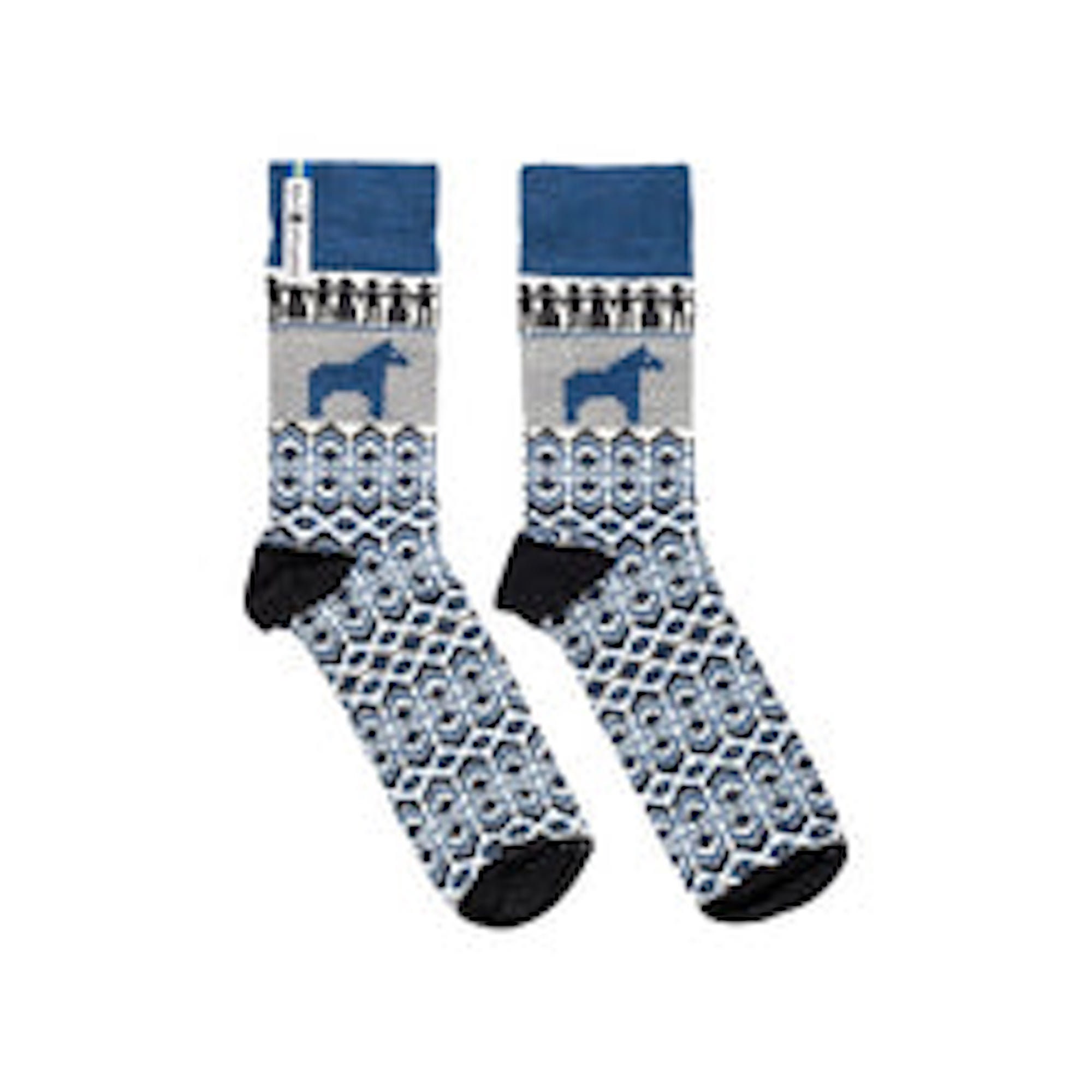 Everyday Swedish Socks - Dalarna Pattern - Merino Wool - Ojbro ...