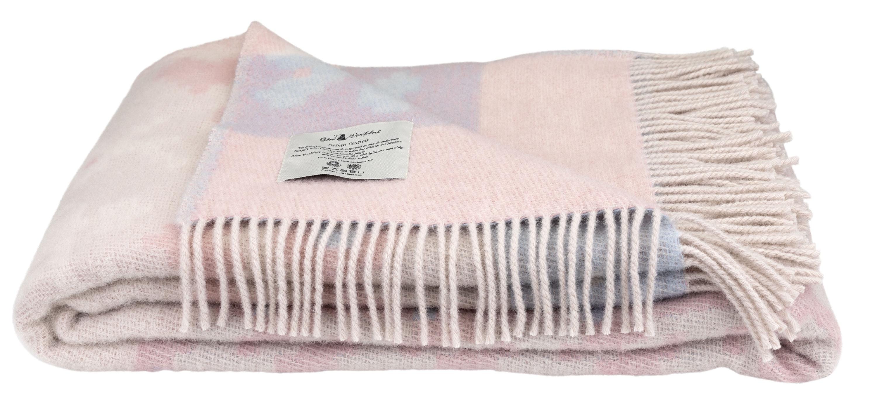 Fastfolk Pattern Wool Blanket Ojbro Vantfabrik - Etsy