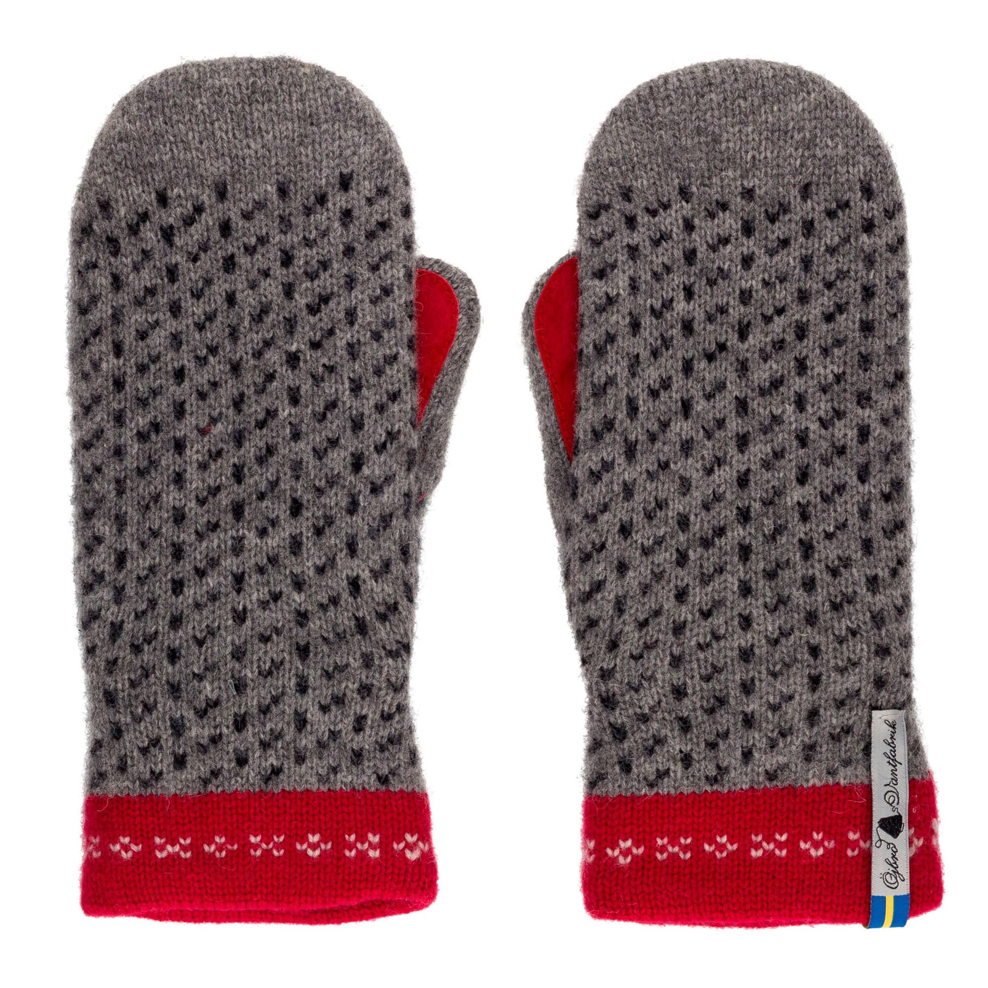 Organic Merino Wool Mittens With Suede Palm by Ojbrovantfabrik Skafto ...
