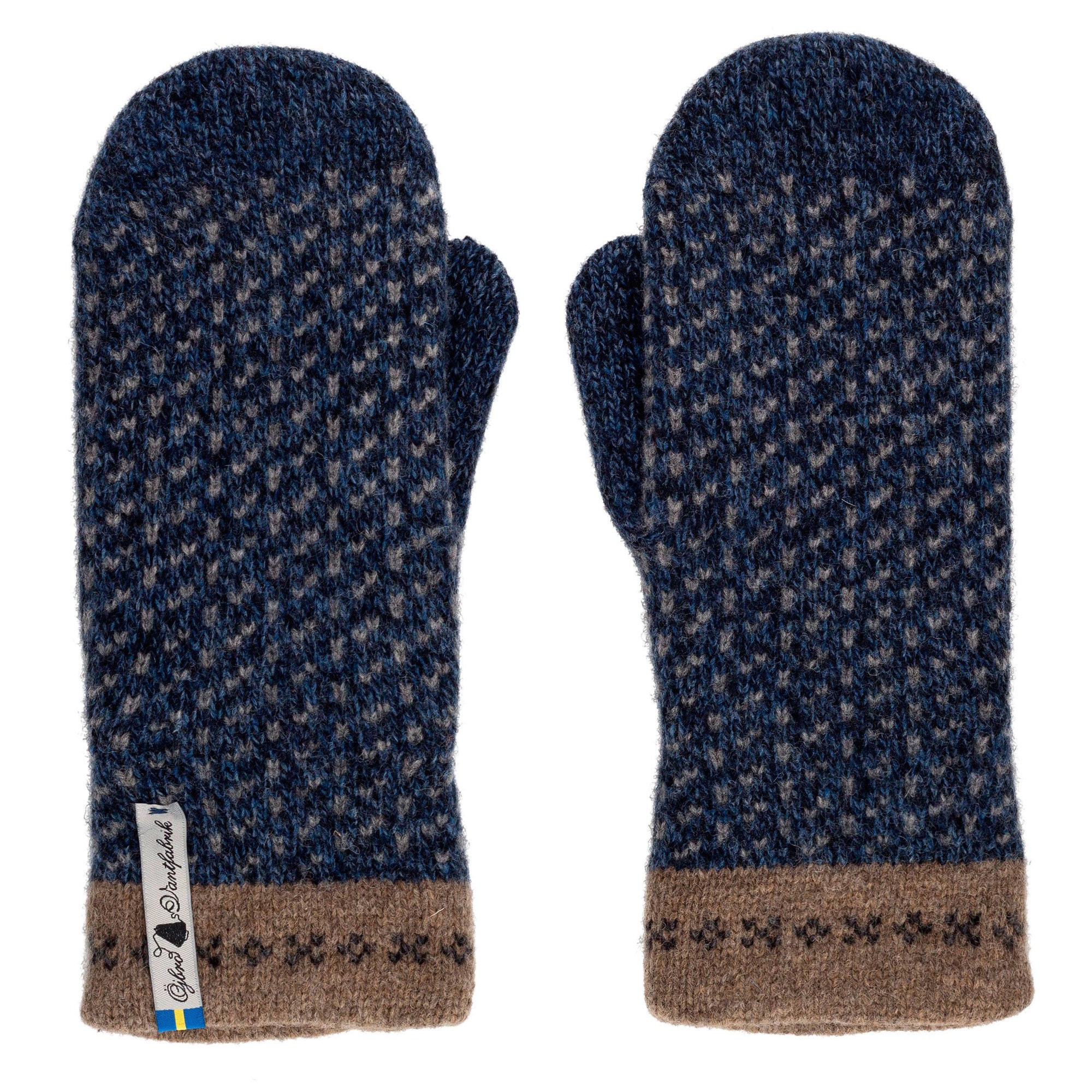 Organic Merino Wool Mittens by Ojbrovantfabrik Skafto Pattern Made in ...