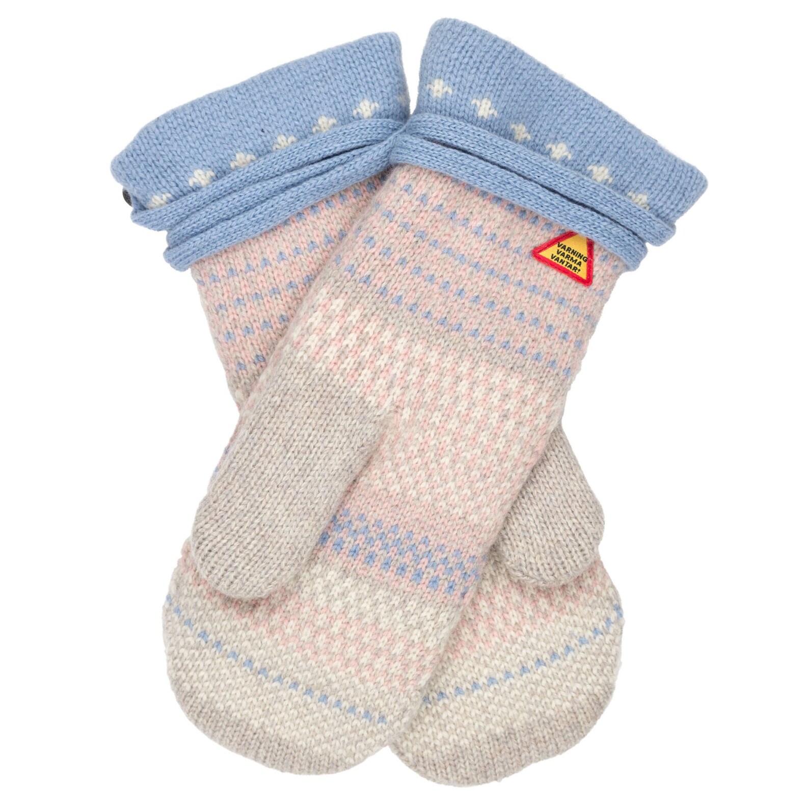 Organic Merino Wool Mittens by Ojbrovantfabrik Fästfolk Pattern Made in ...