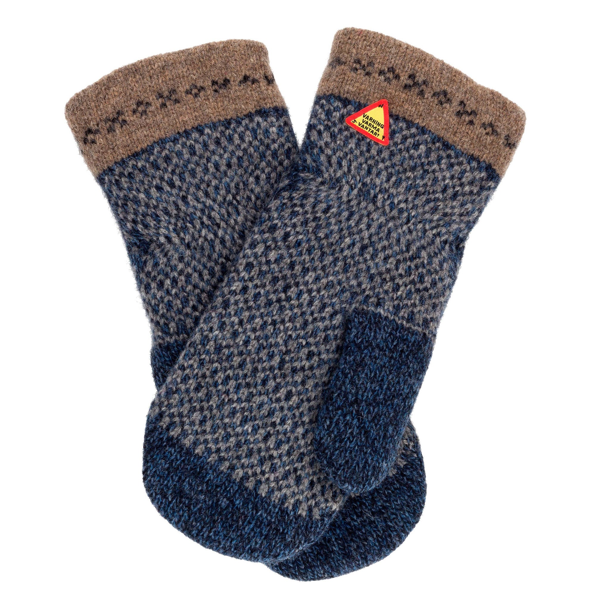 Organic Merino Wool Mittens by Ojbrovantfabrik Skafto Pattern Made in ...