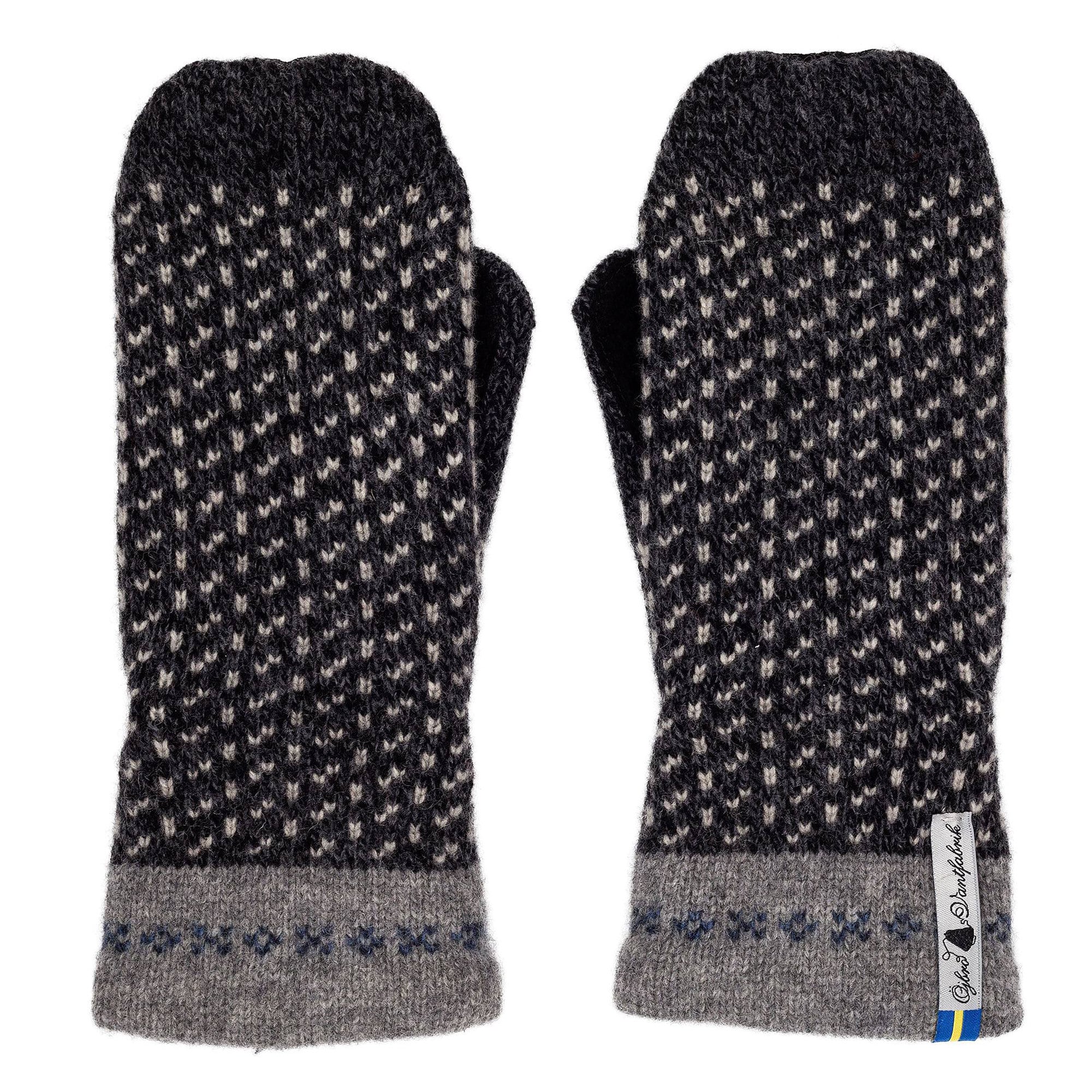 Organic Merino Wool Mittens With Suede Palm by Ojbrovantfabrik Skafto ...