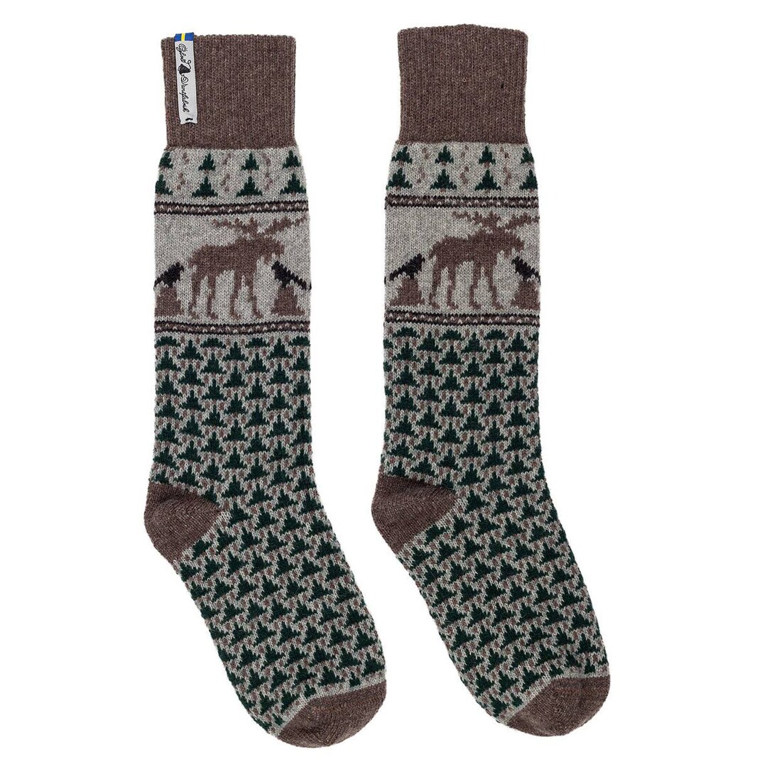 Skogen Pattern Swedish Socks Ojbro Vantfabrick - Etsy