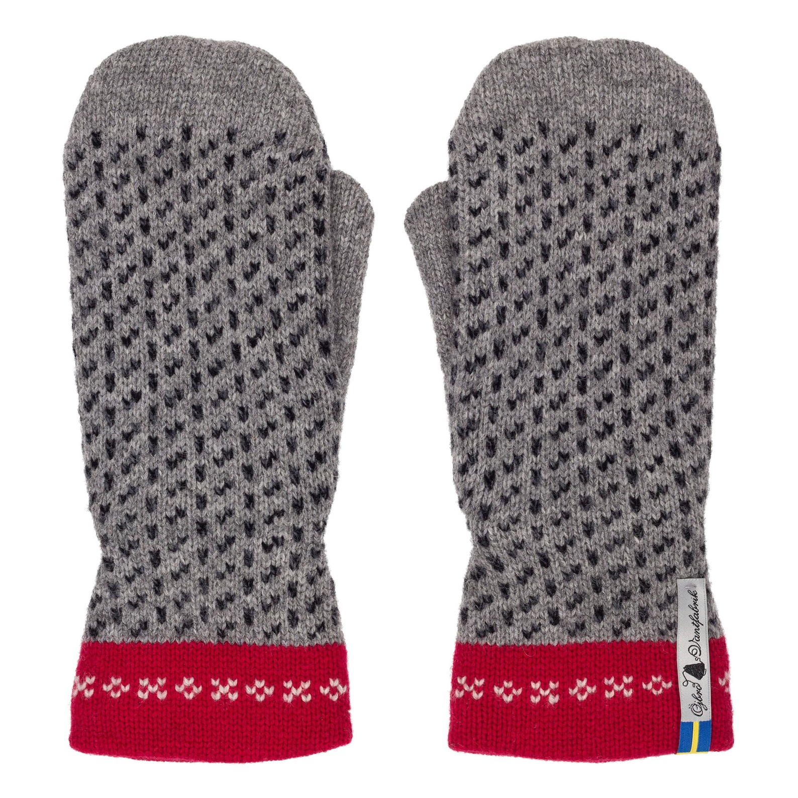 Organic Merino Wool Mittens by Ojbrovantfabrik Skafto Pattern Made in ...