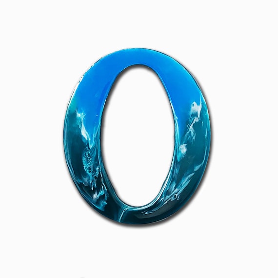 Letter o Making Waves Alphabet Ocean Art Wall - Etsy Ireland