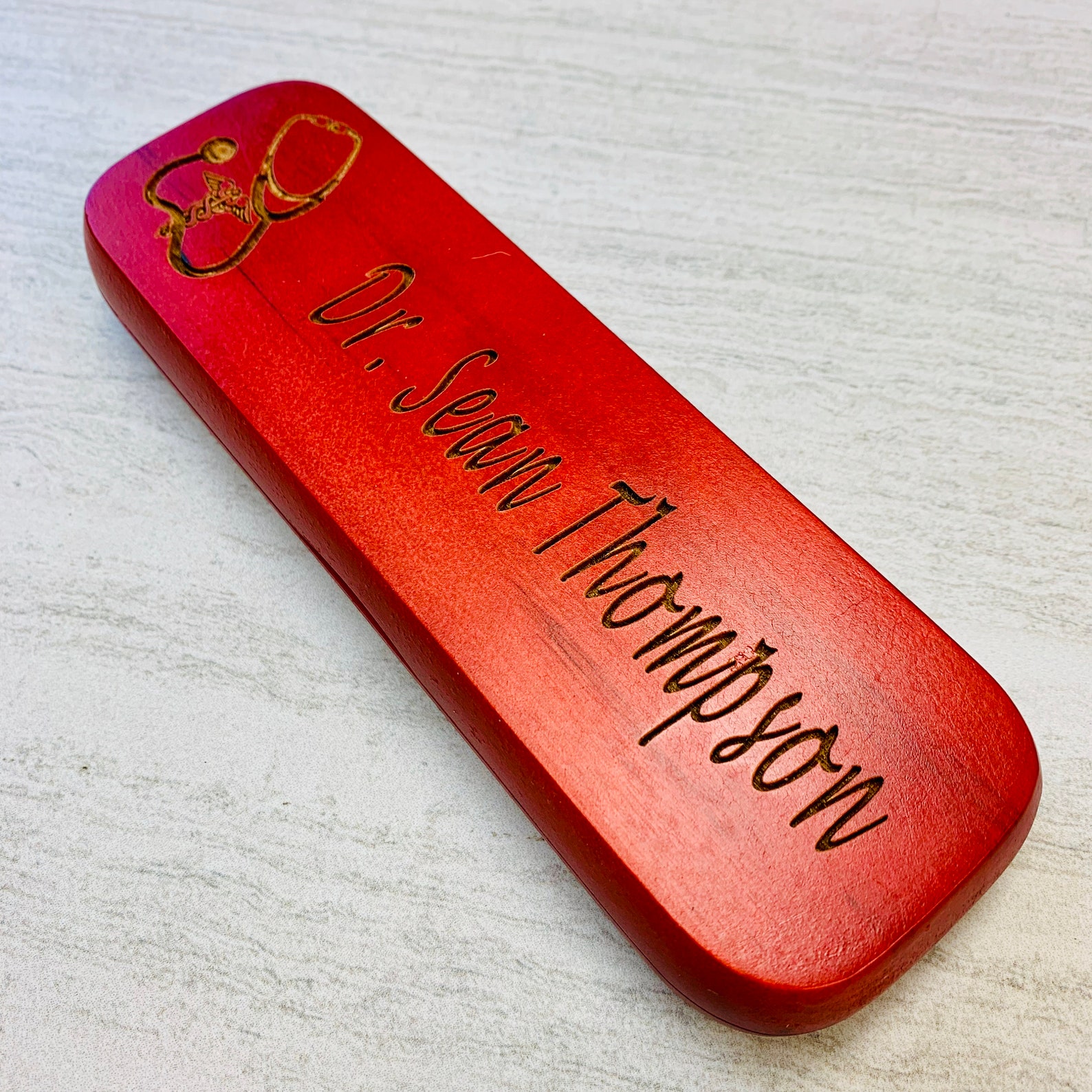 Wood Pen Set, Monogrammed Pen Set, Engraved Pen Case, Personalized Pen ...