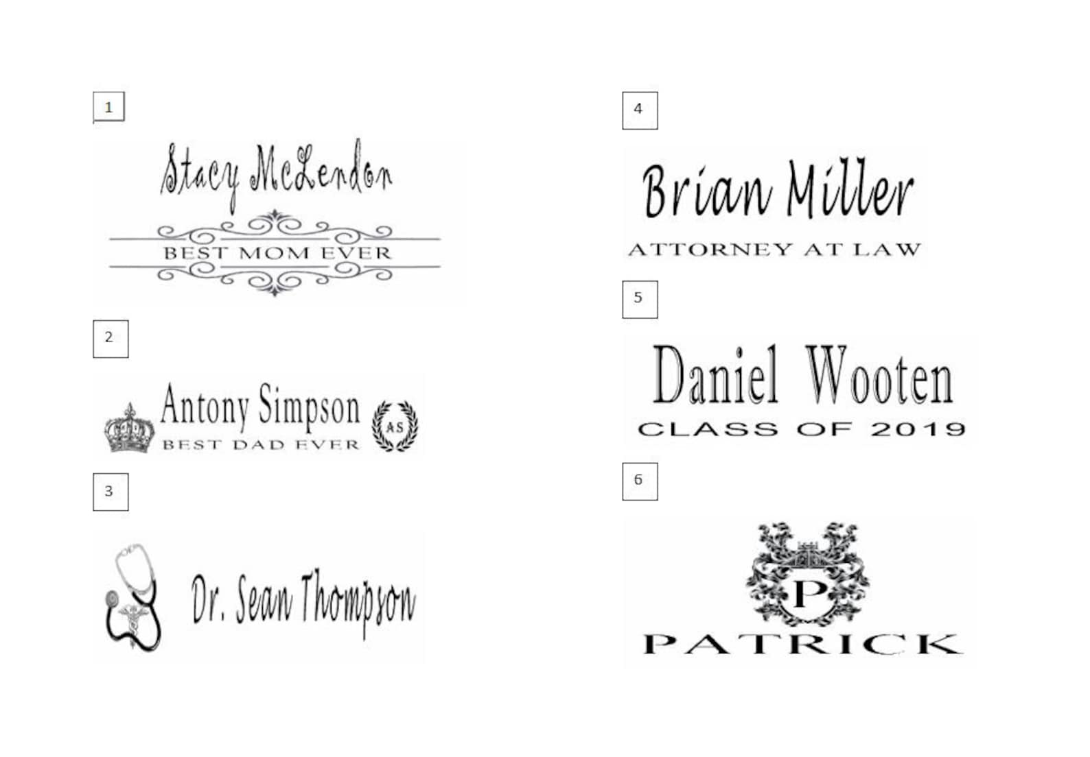 Wood Pen Set, Monogrammed Pen Set, Engraved Pen Case, Personalized Pen ...