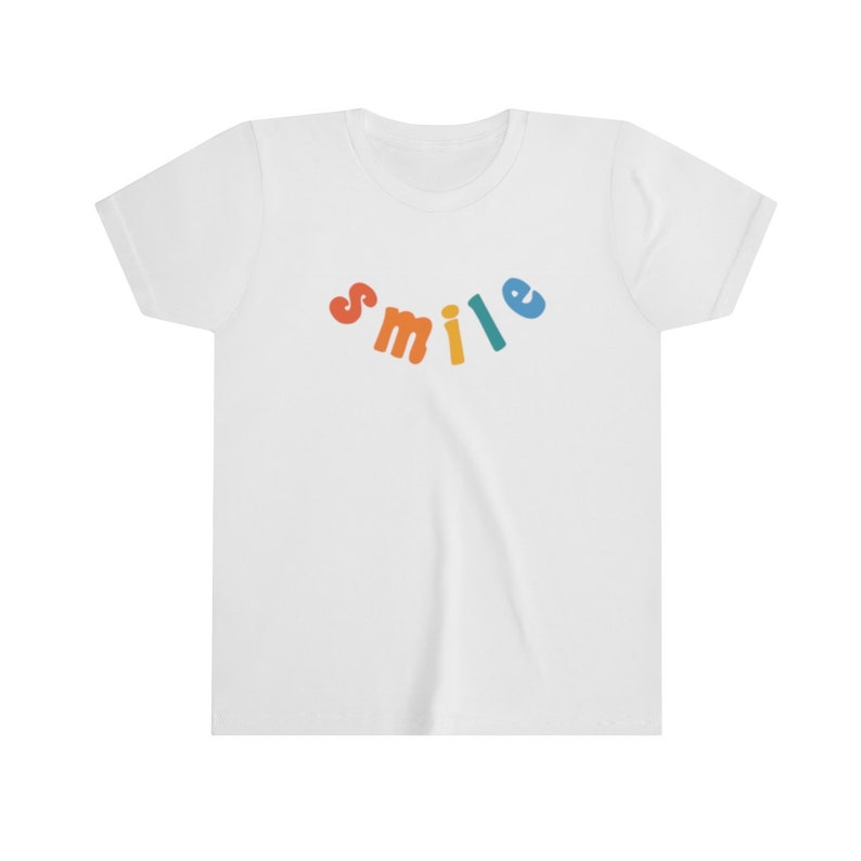 Kids Smile Shirt Kids Tshirt Smile Kids Graphic Tee - Etsy
