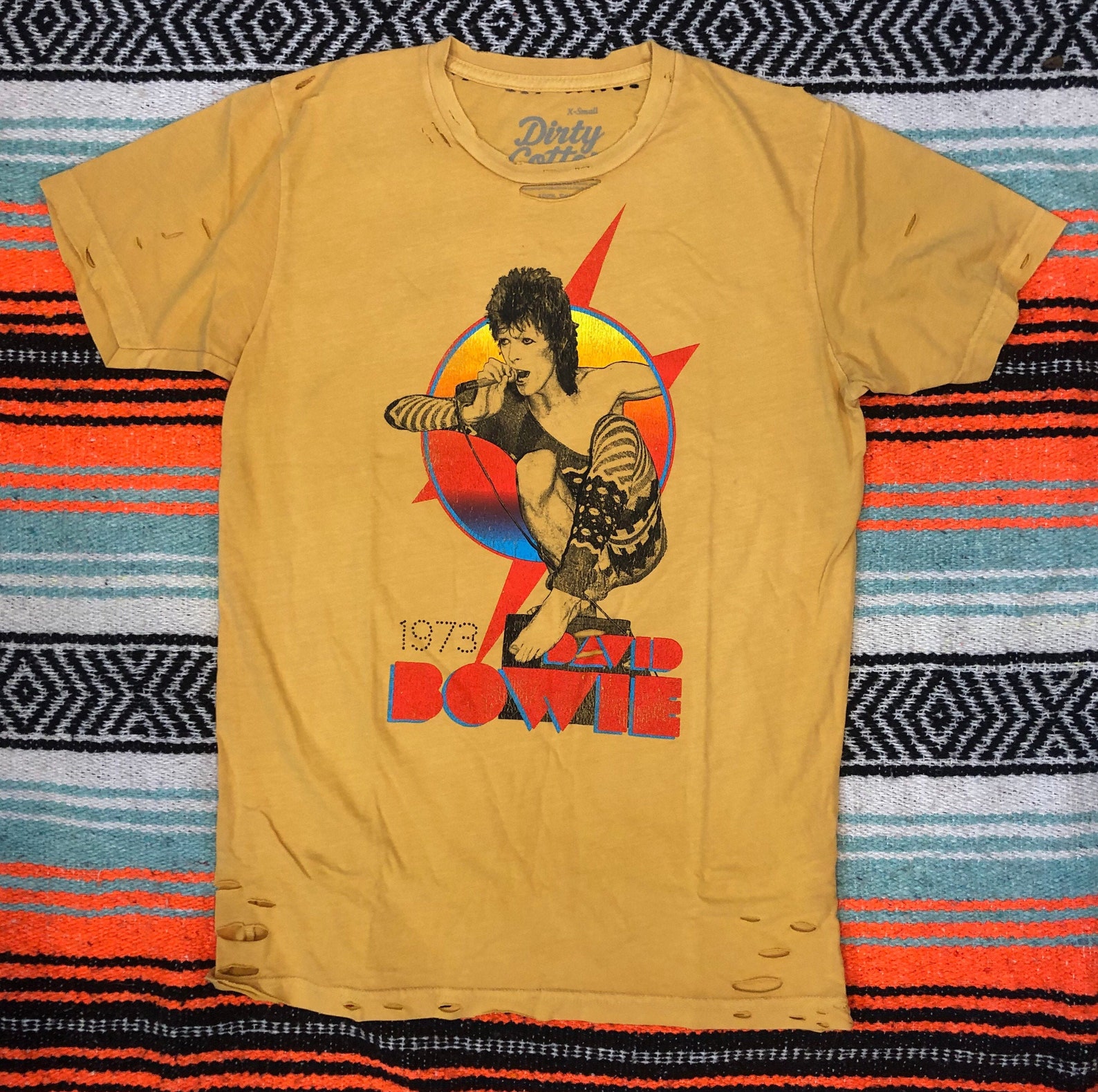 Bowie Shirt David Bowie T-shirt Ziggy Stardust Shirt 70s | Etsy