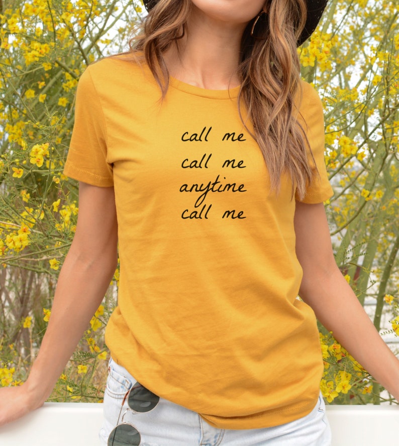 Call Me Tshirt 80s Rock Music Graphic T Shirt Unisex - Etsy