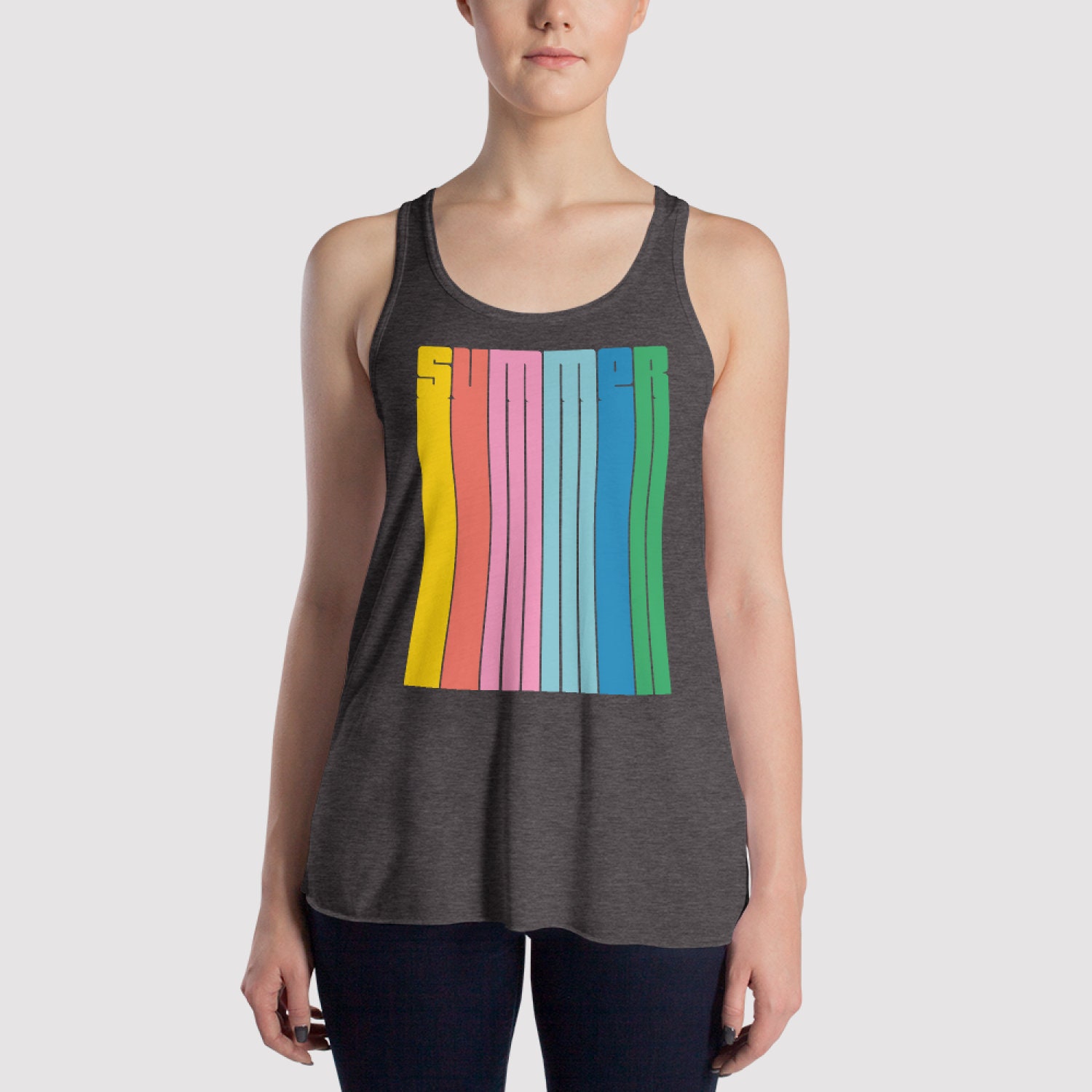 Womens Summer Tanks Retro Summer Tops Boho Graphic Tanks - Etsy