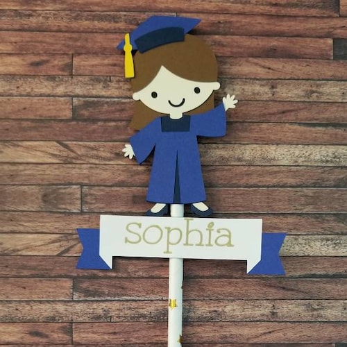Elementary Graduation Cake Topper Pre-k Graduation Cake | Etsy