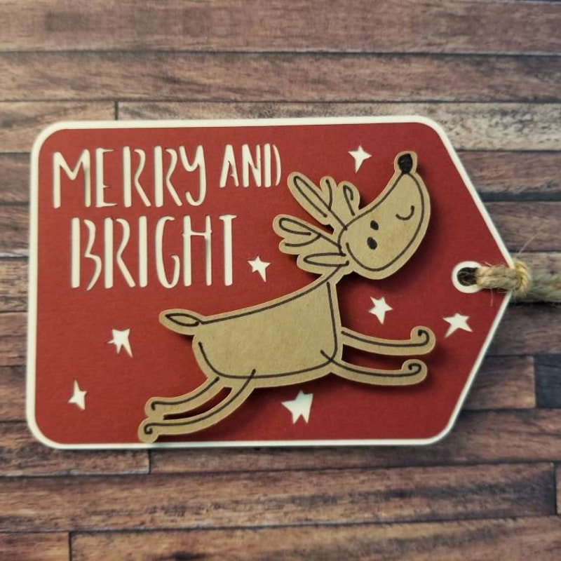 Reindeer Gift Tag - 60+ Gift Ideas for 2024
