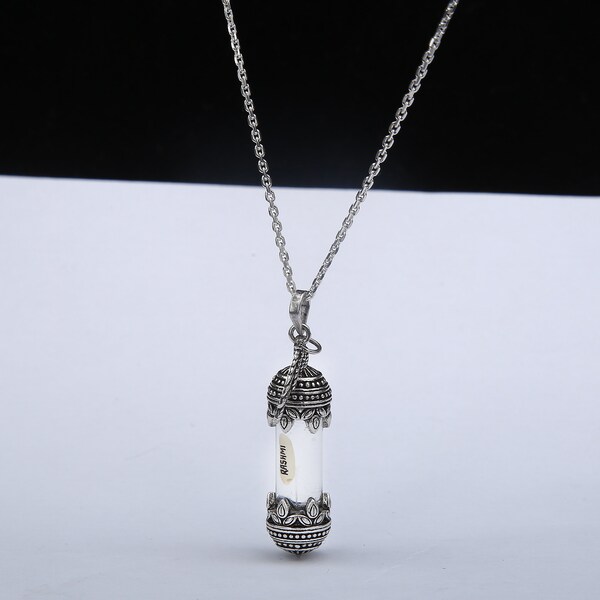 Name on Rice Necklace - Etsy