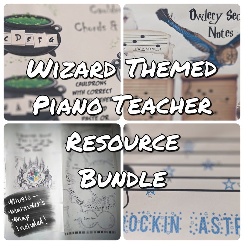 Piano Teacher Resources - Etsy