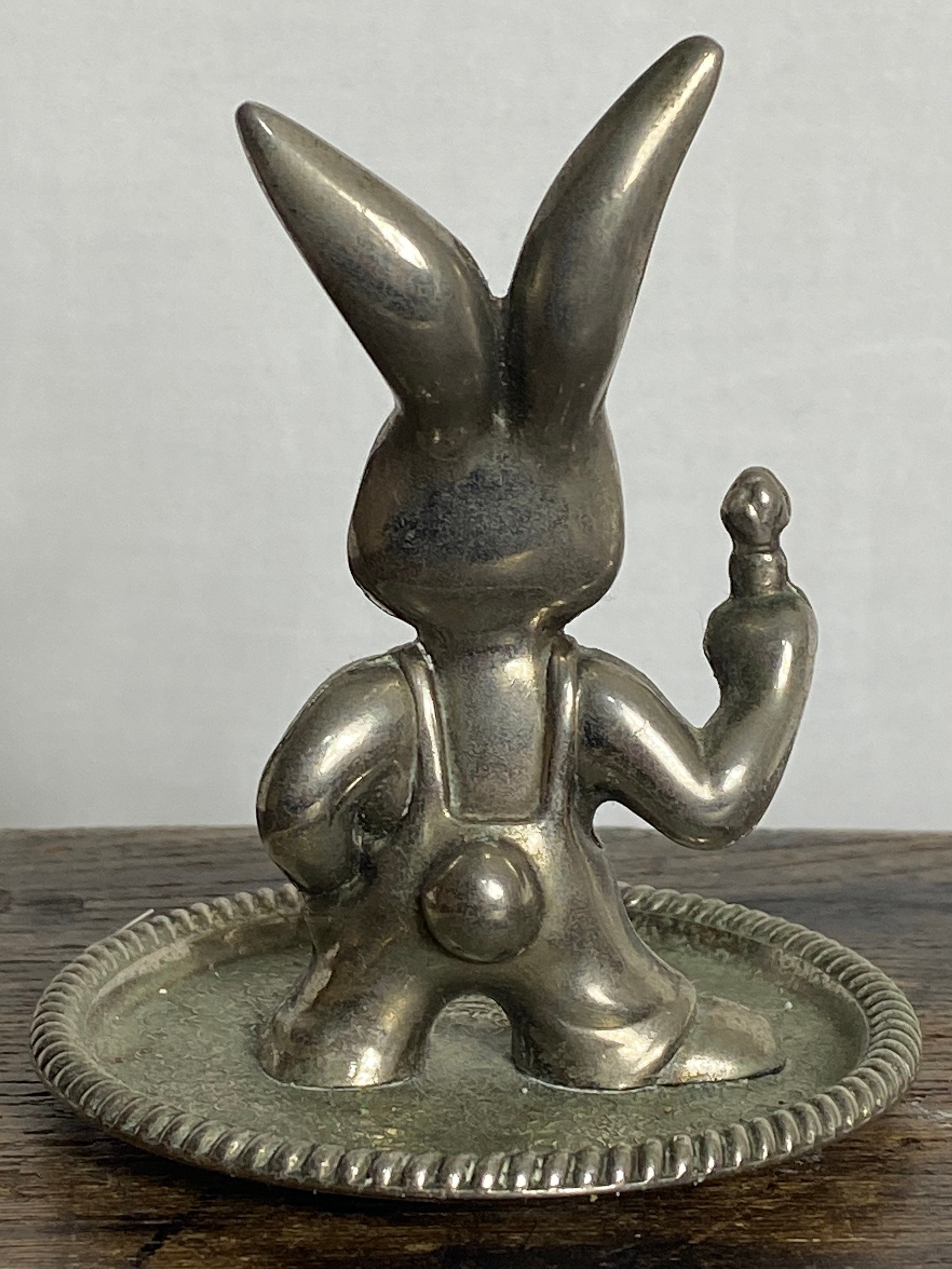 Vintage Seba Silver Plated Rabbit Ring Holder. Ring Tree. Ring - Etsy