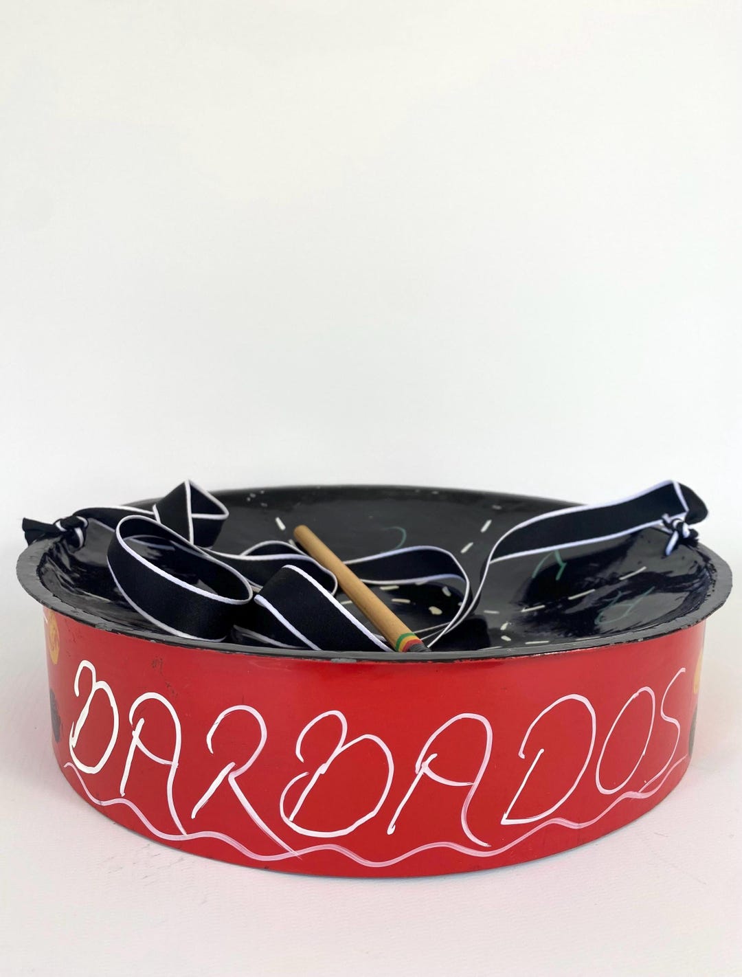 Vintage Steel Drum - Caribbean Drum - Vintage Drum and Beater ...