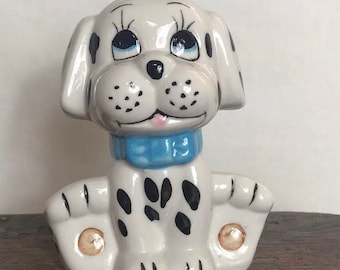 Ceramic Dog Bank | Etsy