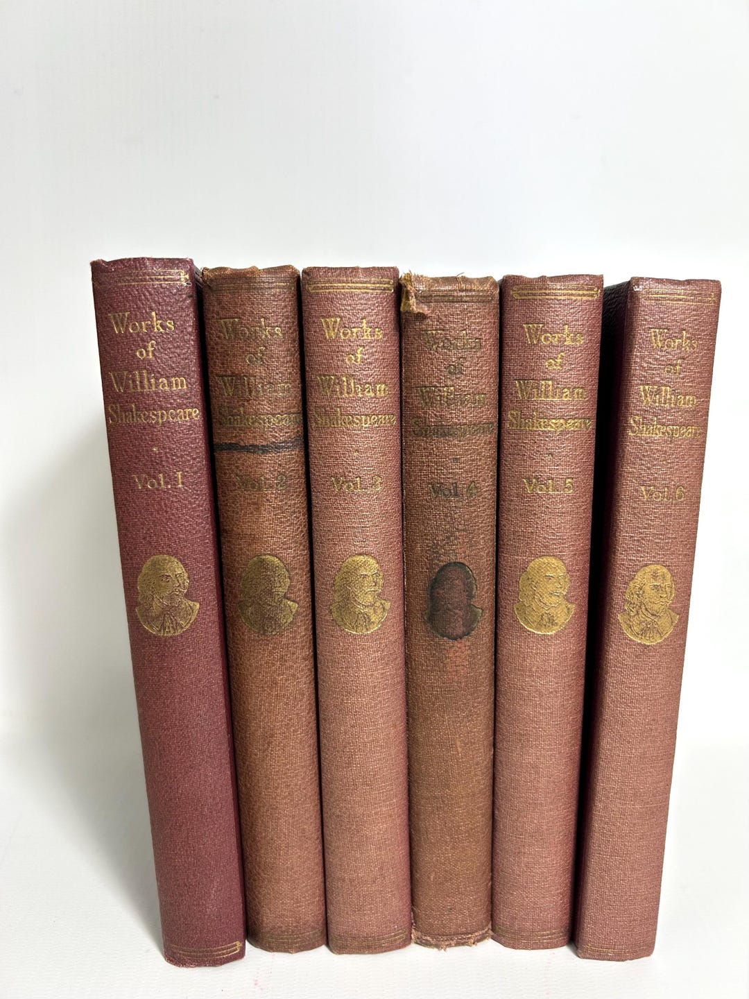 Antique William Shakespeare Book Set: 1930s Six-volume Collection - Etsy UK