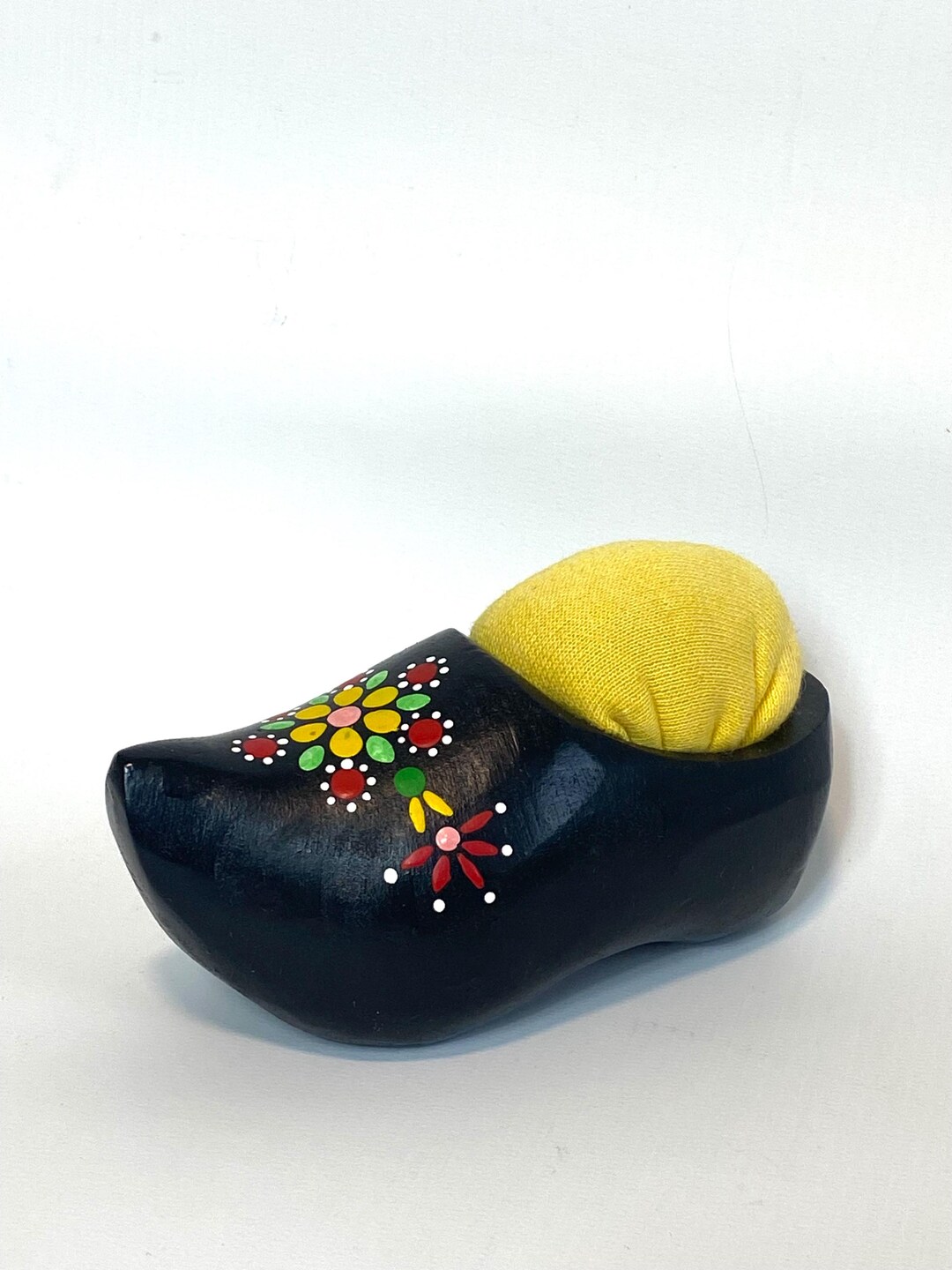 Vintage Pin Cushion Clog - Children’s Vintage Clog - Souvenir Clog ...