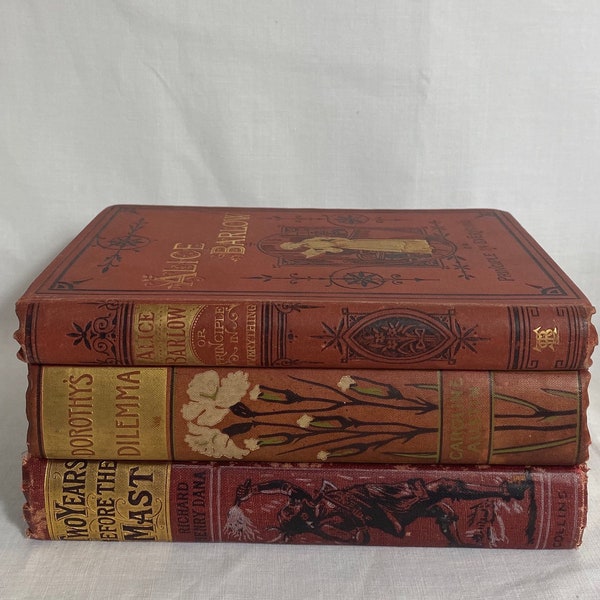 Antique Book Bundle - Etsy