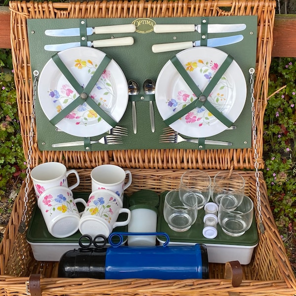 Vintage Picnic Set - Etsy UK