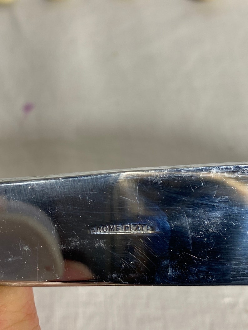 Vintage Fish Cutlery. Fish Knives and Forks. Chrome Plated. - Etsy