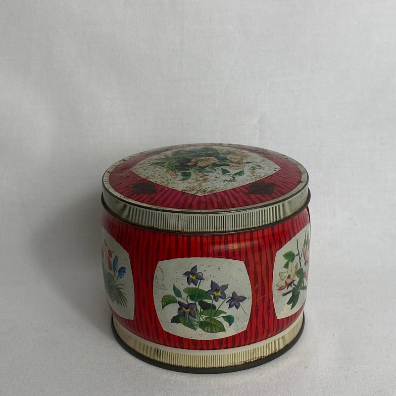 Floral Tins - Etsy