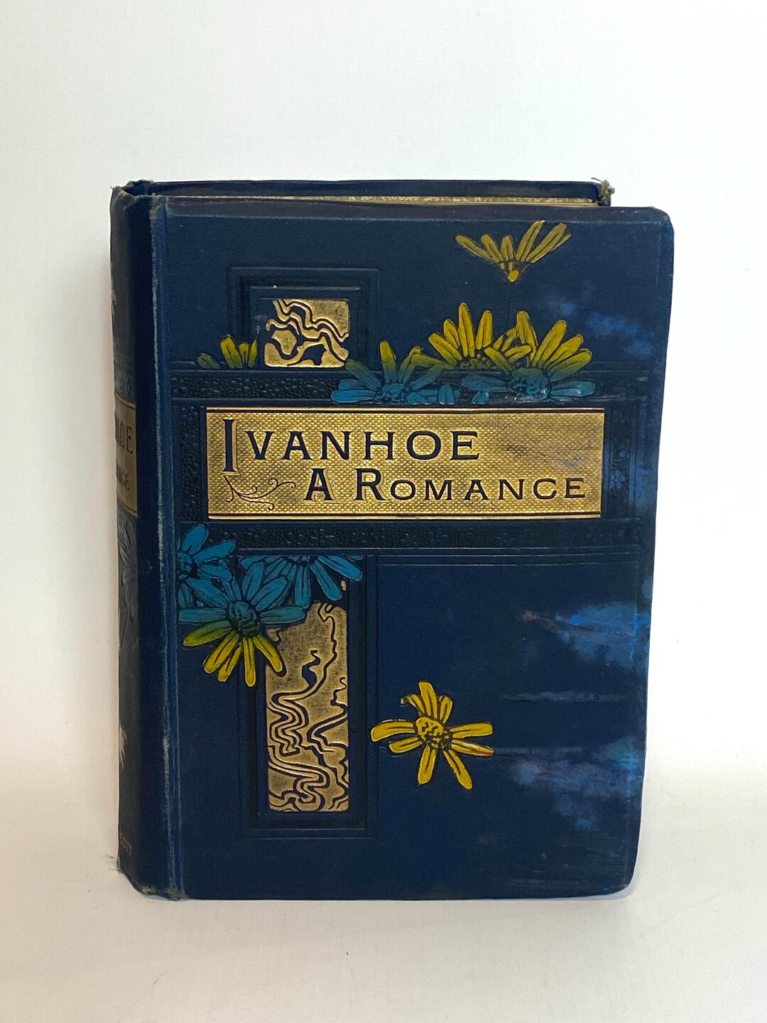 Antique 'ivanhoe' Book by Sir Walter Scott, 1830, Gilded Cover - Etsy