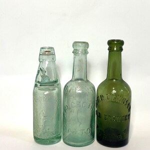 Antique Vintage Glass Bottles - Old Beer Bottles - Glass Bottles ...