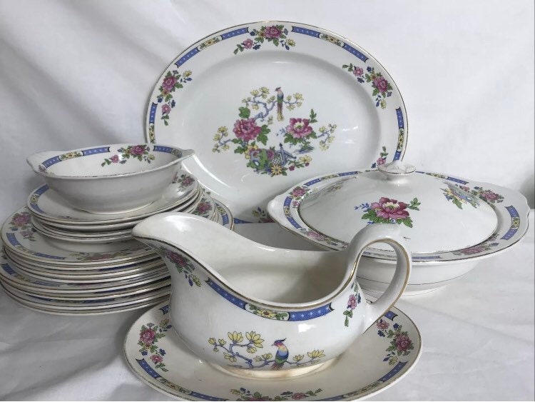 1950s Dinner Service - Etsy UK