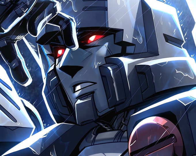 Megatron Transformers MTMTE Print - Etsy