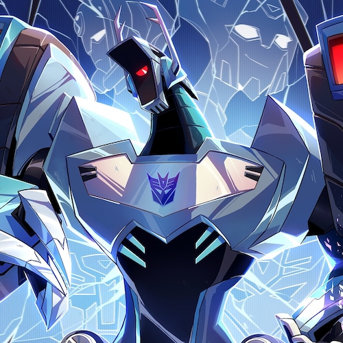 Shockwave Transformers Animated Print - Etsy