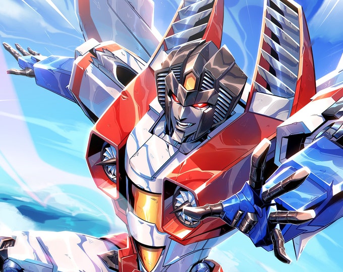 Starscream | Transformers IDW Print - Etsy