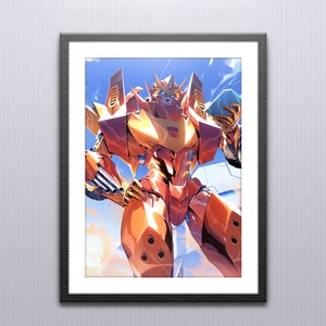 Rodimus V2 | Transformers MTMTE Print - Etsy