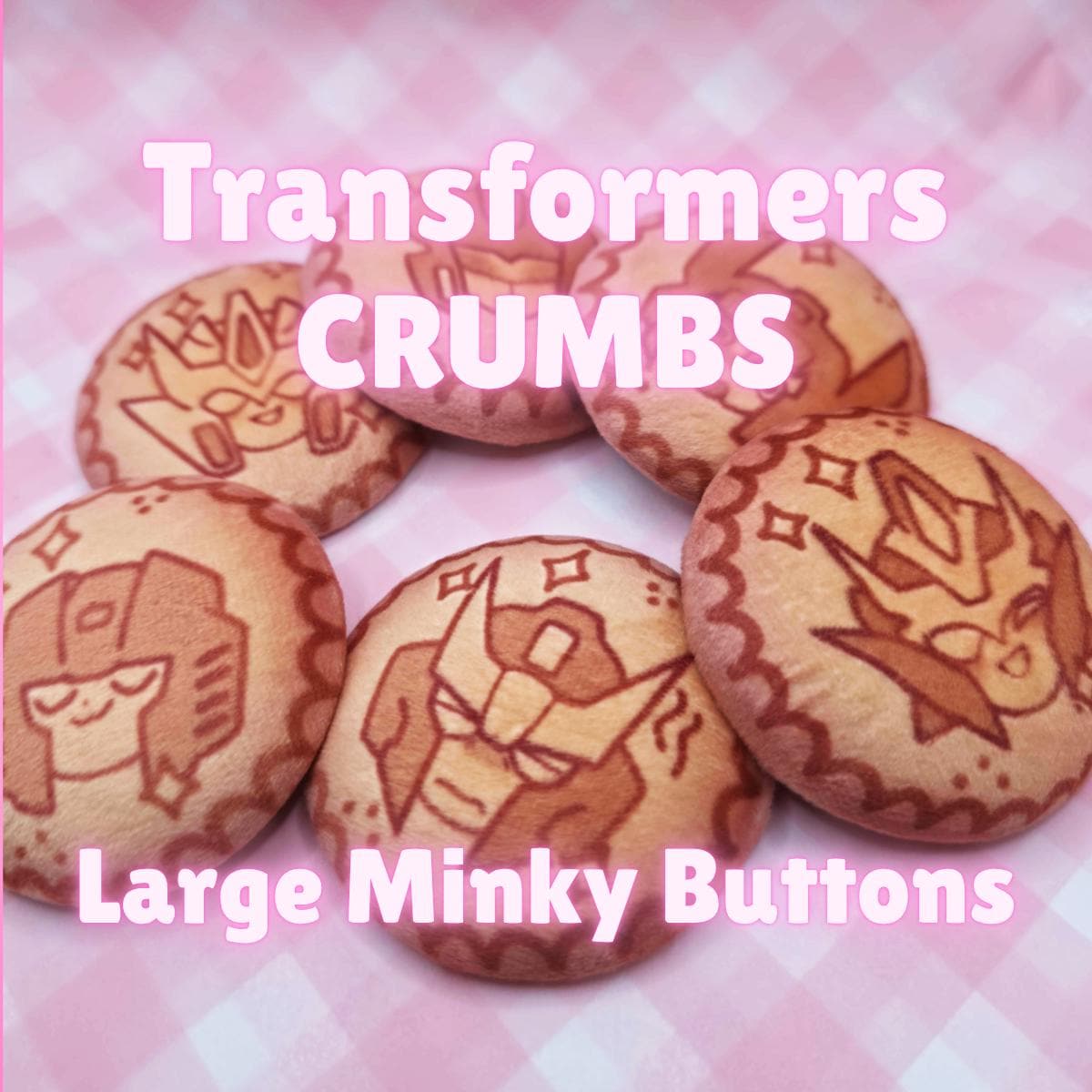 Minky Buttons | TFCON CHICAGO '25 Batch - Etsy