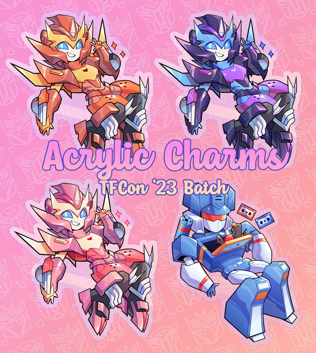 Transformers Charms | TFCON '23 Batch - Etsy